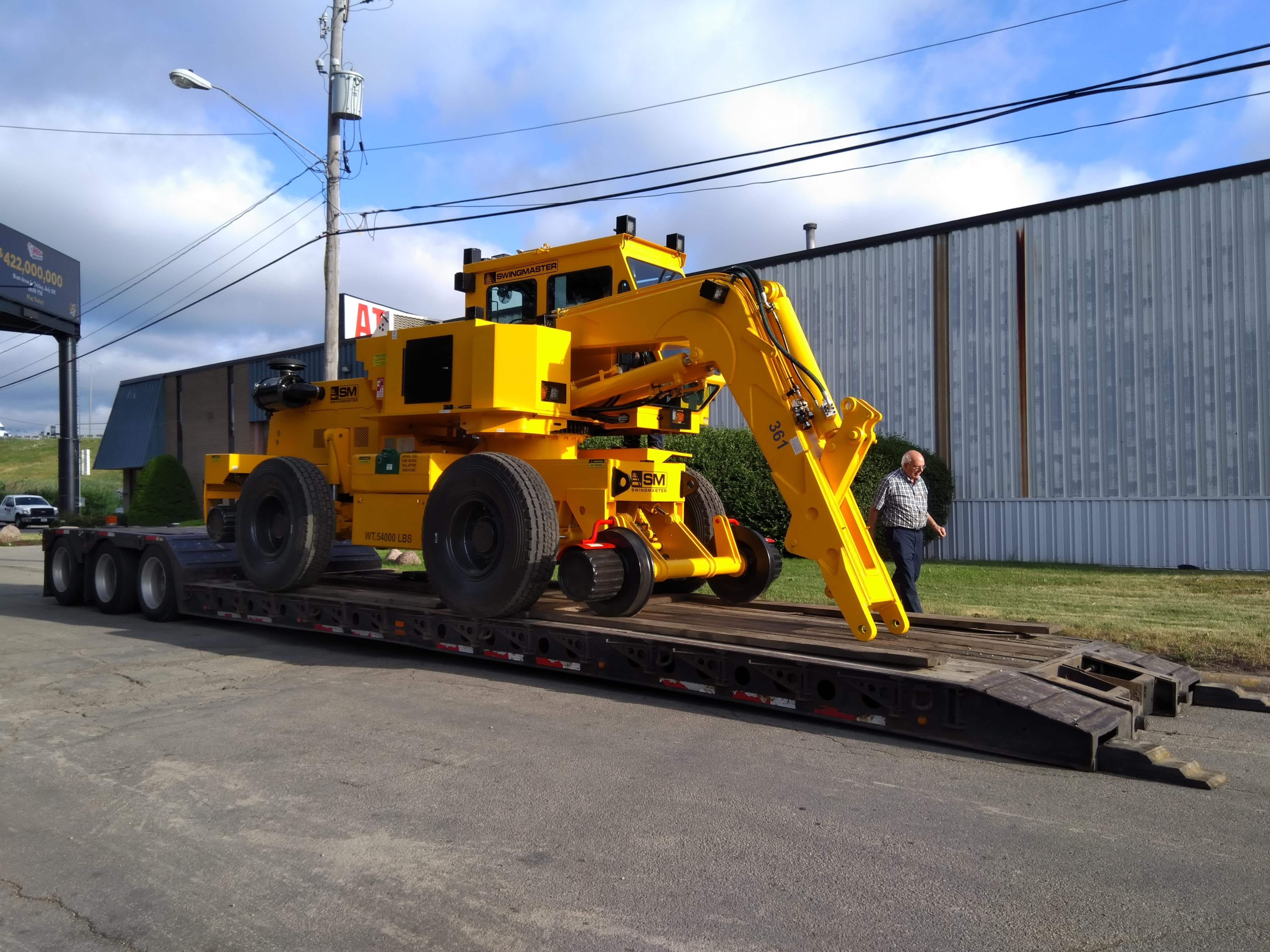 361 Swing Cab Swingloader - Swingmaster