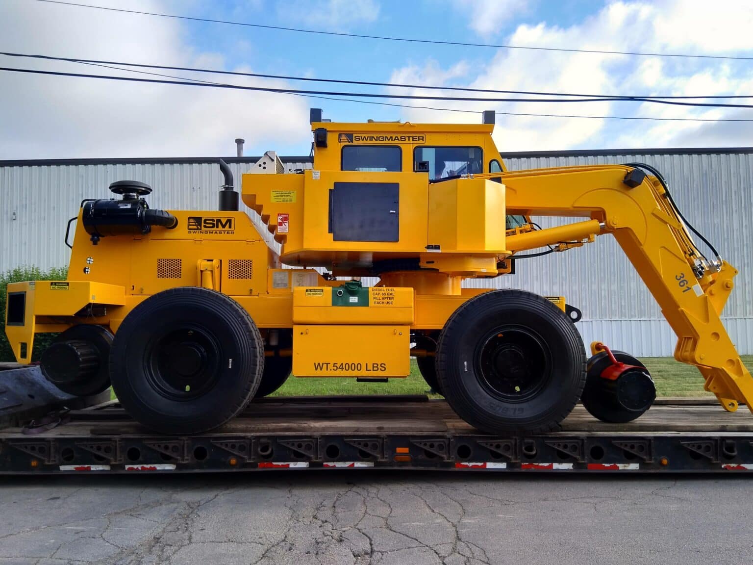 361 Swing Cab Swingloader - Swingmaster